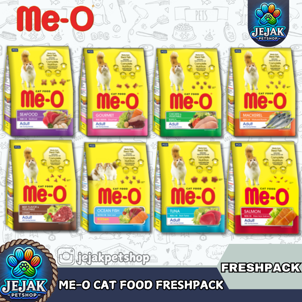 Jual MEO CAT FOOD FRESPACK 1.2 Kg dan 1.1 Kg / ME-O MAKANAN KERING ...
