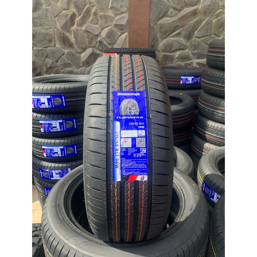 Jual Bridgestone Turanza 6 ukuran 215/55 R17 Ban Mobil Mazda BMW Mercy ...