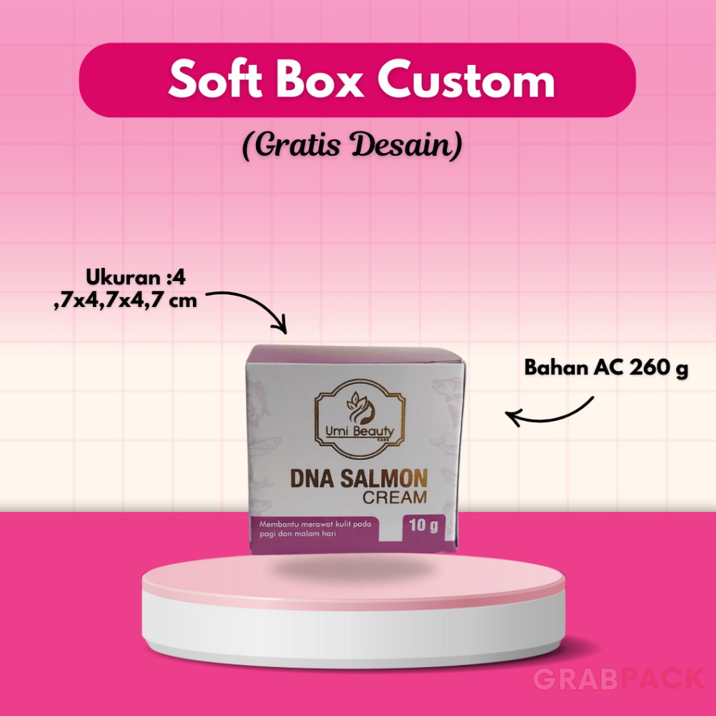 Jual Soft box kotak skincare Soft box custom packaging termurah jakarta Cetak softbox elegant ...