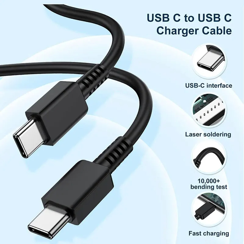 Jual Kabel Data Samsung USB Type C To Type C 3A USB 3.2 Fast Charging ...