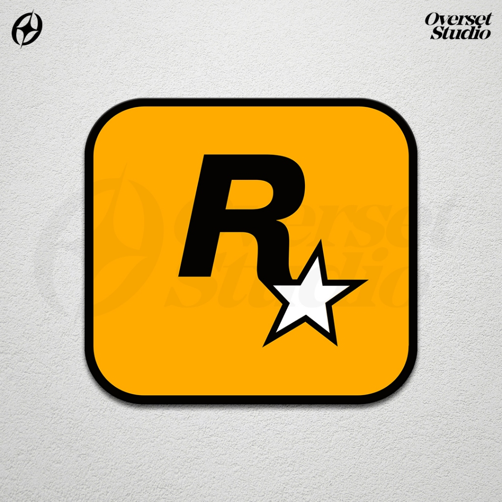 Jual (GRATIS ONGKIR & COD) Stiker Sticker Rockstar / Stiker Rockstar ...