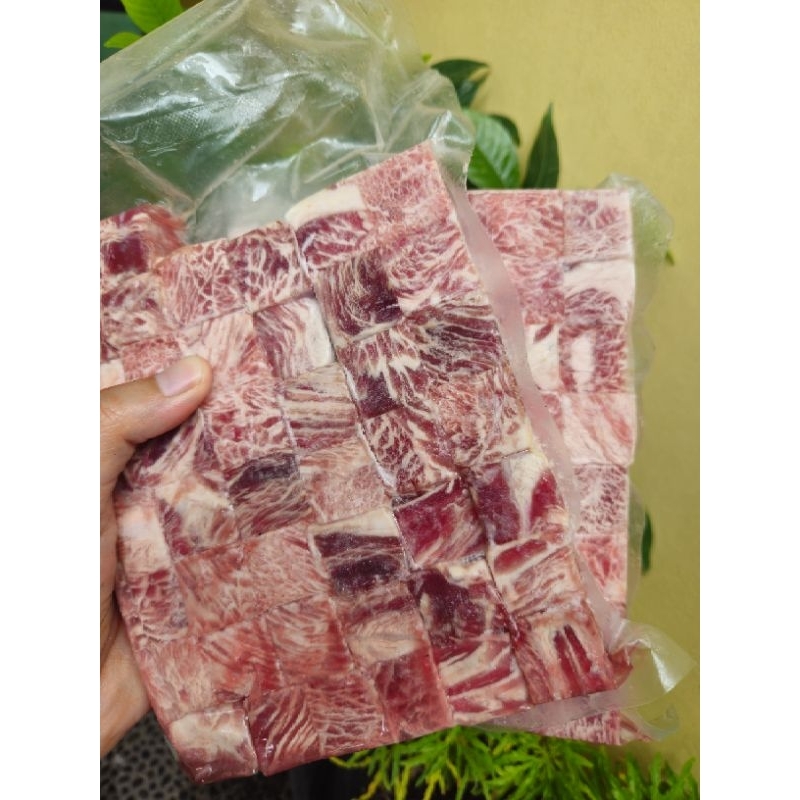 Jual wagyu,shortplate,sirloin,saikoro,steak,bbq,gril, kemasan 250gr ...