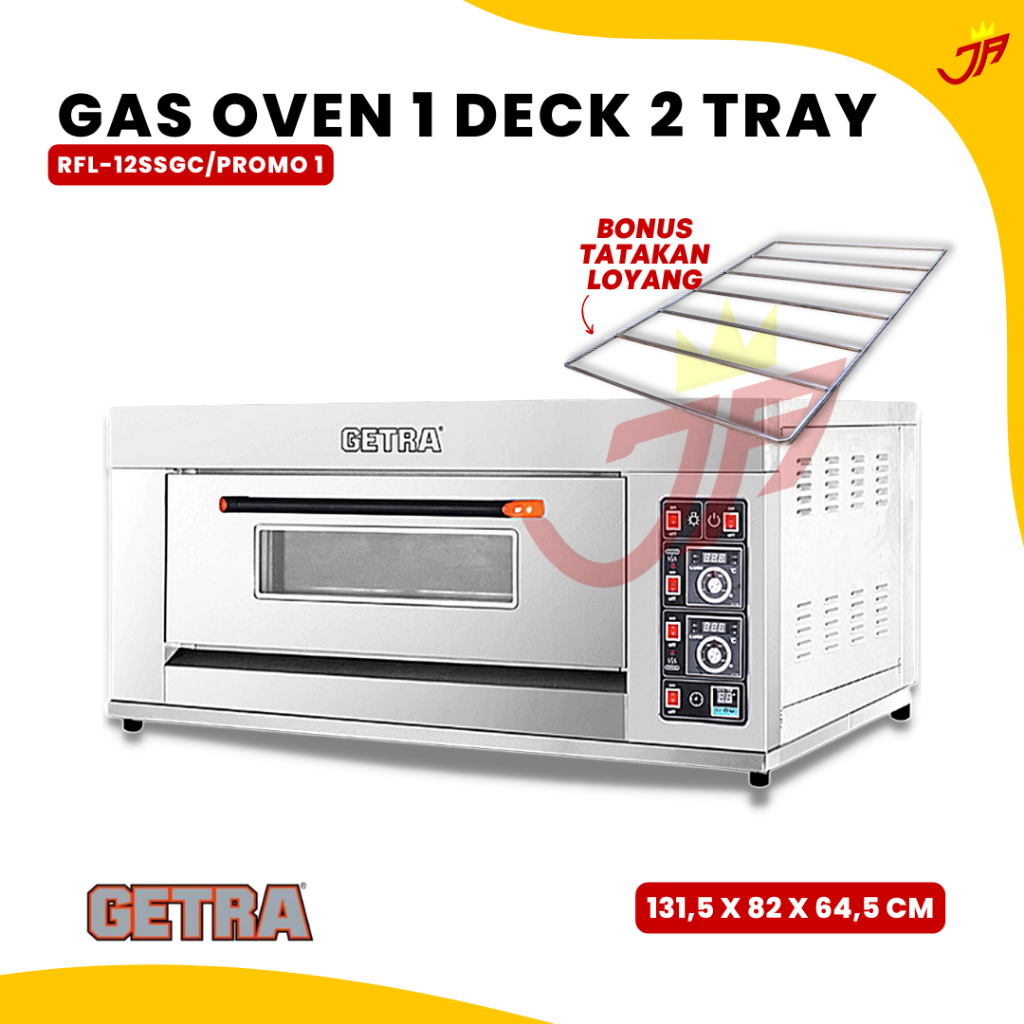 Jual GETRA Gas Baking Oven / Oven Gas Otomatis RFL 12SSGC / Oven Gas ...