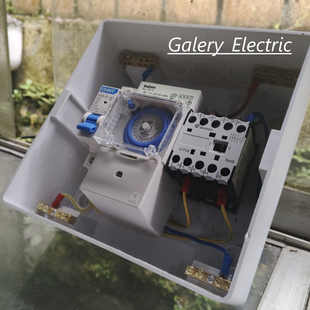 Jual Panel Timer Otomatis Lampu Pompa SUL181H + Contactor | Shopee ...