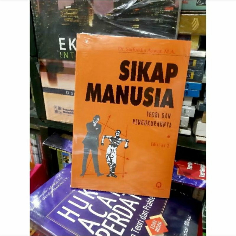 Jual Buku SIKAP MANUSIA Teori dan pengukurannya (Saifuddin Azwar ...