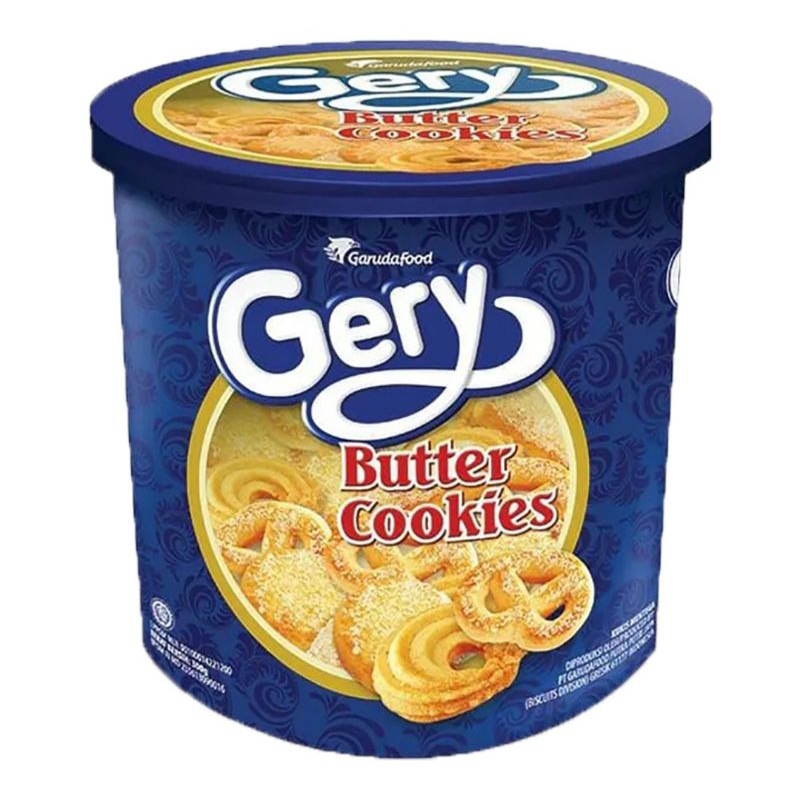 Jual GERY BUTTER COOKIES BUCKET 300G | Shopee Indonesia