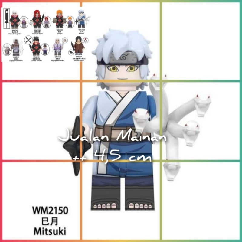 Jual Figur Mitsuki Naruto Figur Anime Koleksi Pajangan Mini Mitsuki ...