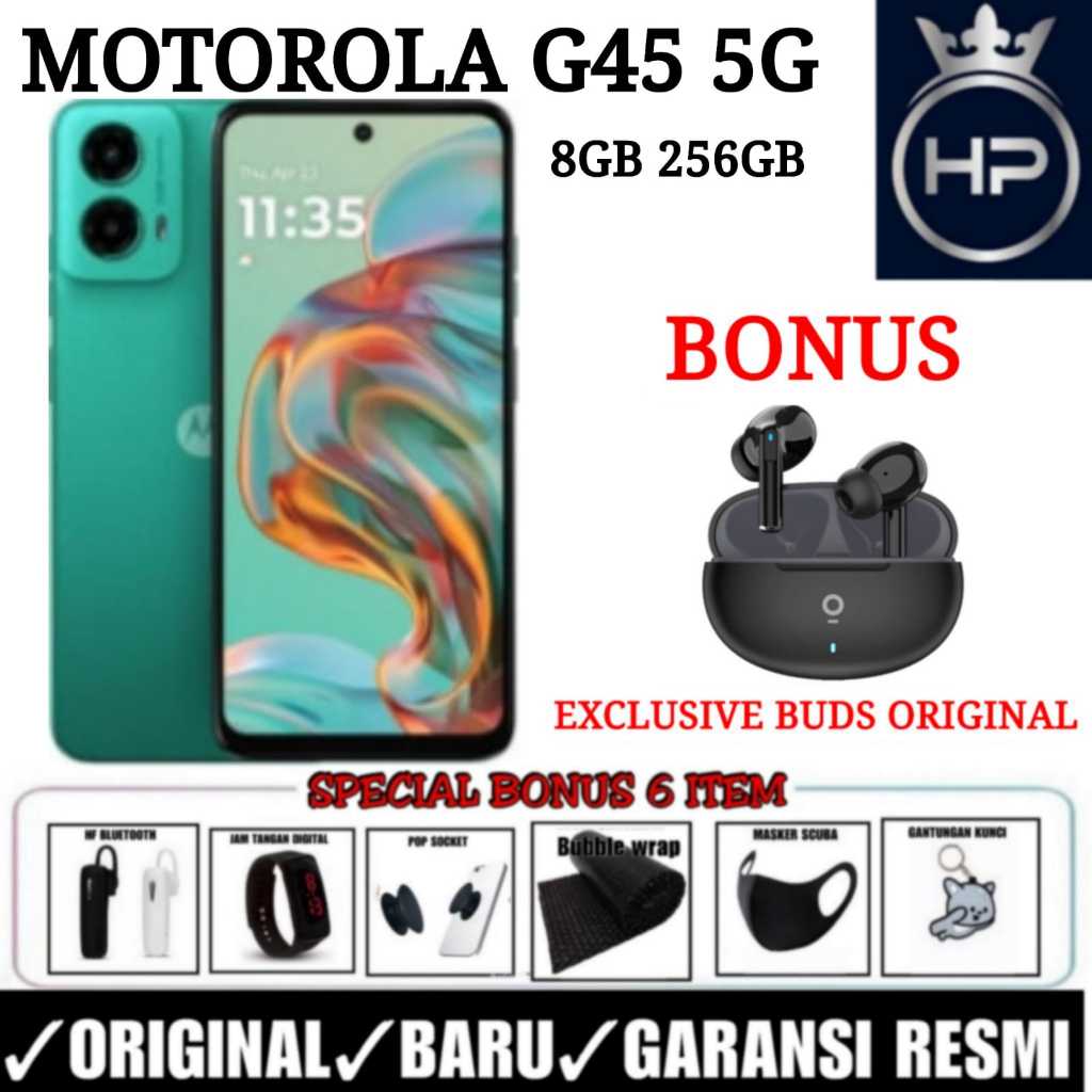 Jual MOTOROLA G45 5G 8/256 GARANSI RESMI | Shopee Indonesia
