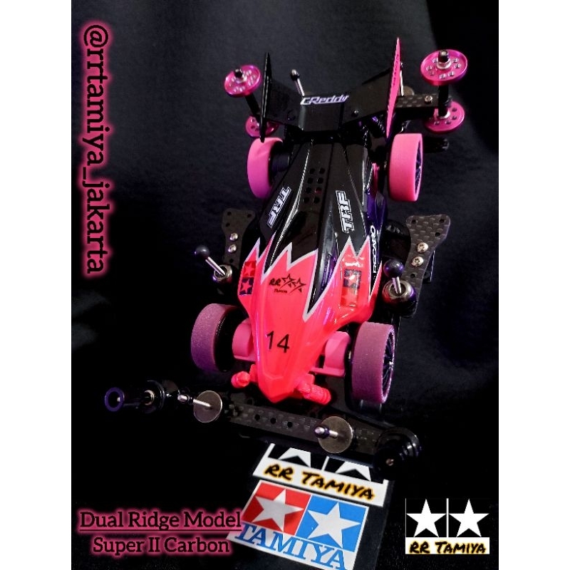 Jual Tamiya RTR Super 2/SFM FULL CARBON Side Damper Ready to Race ...
