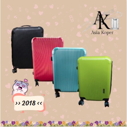Jual Koper Tipe 2018 24 INCH Koper Travel Bagasi Pesawat Koper Polo ...