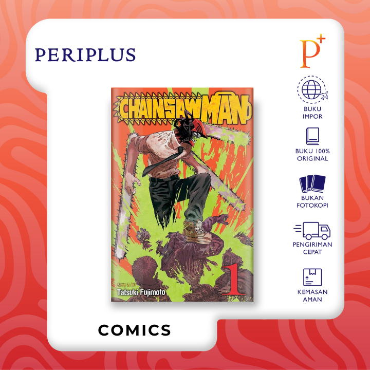 Jual Chainsaw Man, Vol. 1 by Tatsuki Fujimoto - 9781974709939 | Shopee Indonesia