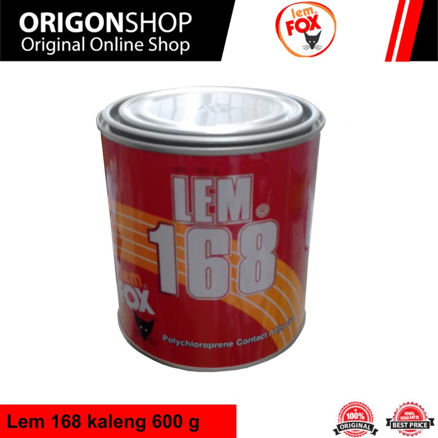 Jual Lem Fox 168 Kaleng 600g | Shopee Indonesia
