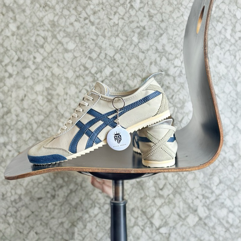 Jual Sepatu Onitsuka Tiger Mexico 66 Nippon Made Cream Navy | Shopee Indonesia