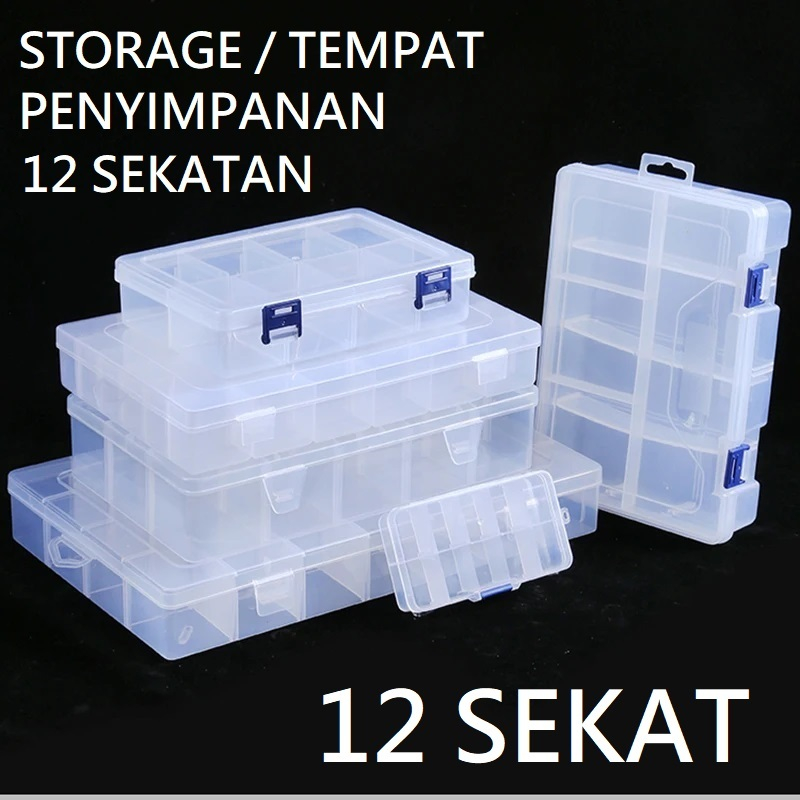 Jual ALL STORAGE 12 / TEMPAT Semua jenis Barang Yang kecil Sparepart ...