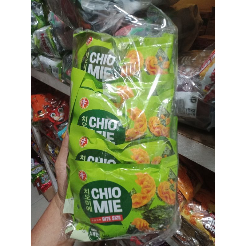 Jual Chio Mie Bite Size Snack Rasa Rumput Laut 10Pcs | Shopee Indonesia