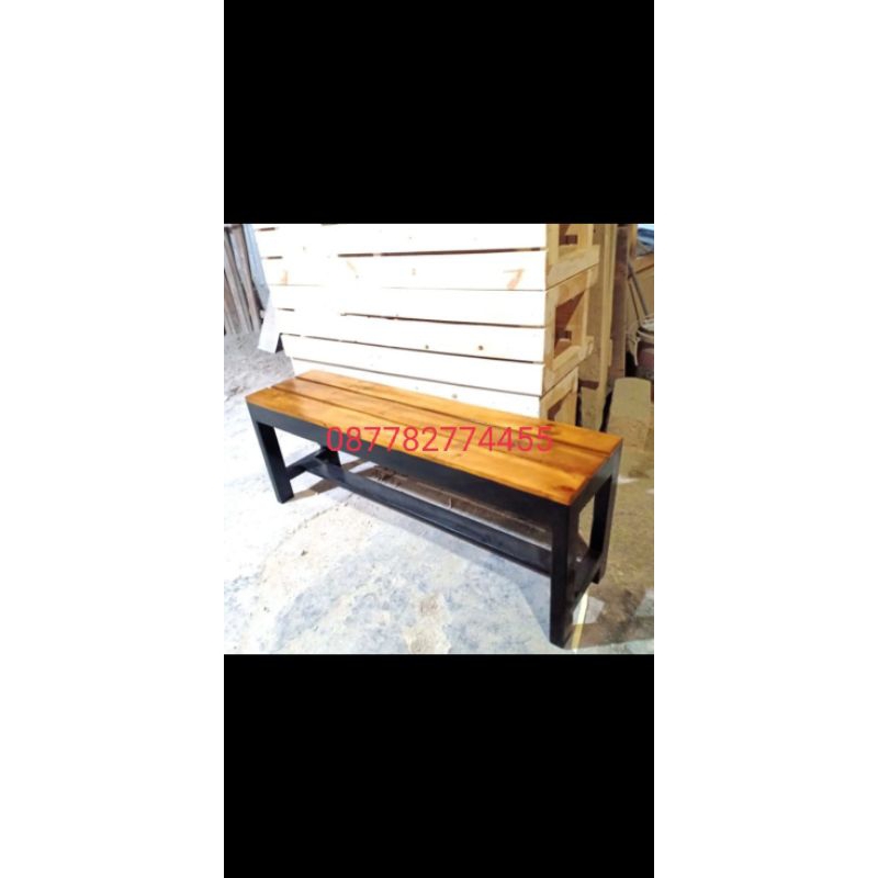 Jual bangku taman bangku panjang bangku jati Belanda | Shopee Indonesia
