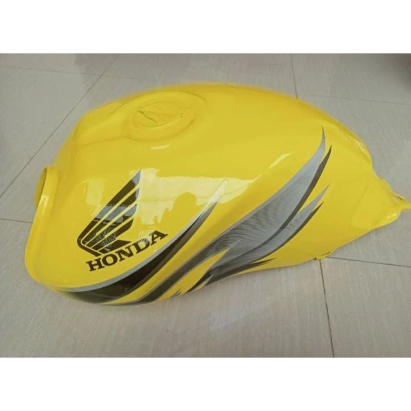 Jual TERMURAH TANGKI BENSIN MEGAPRO NEW MEGAPRO PRIMUS WARNA KUNING SET ...