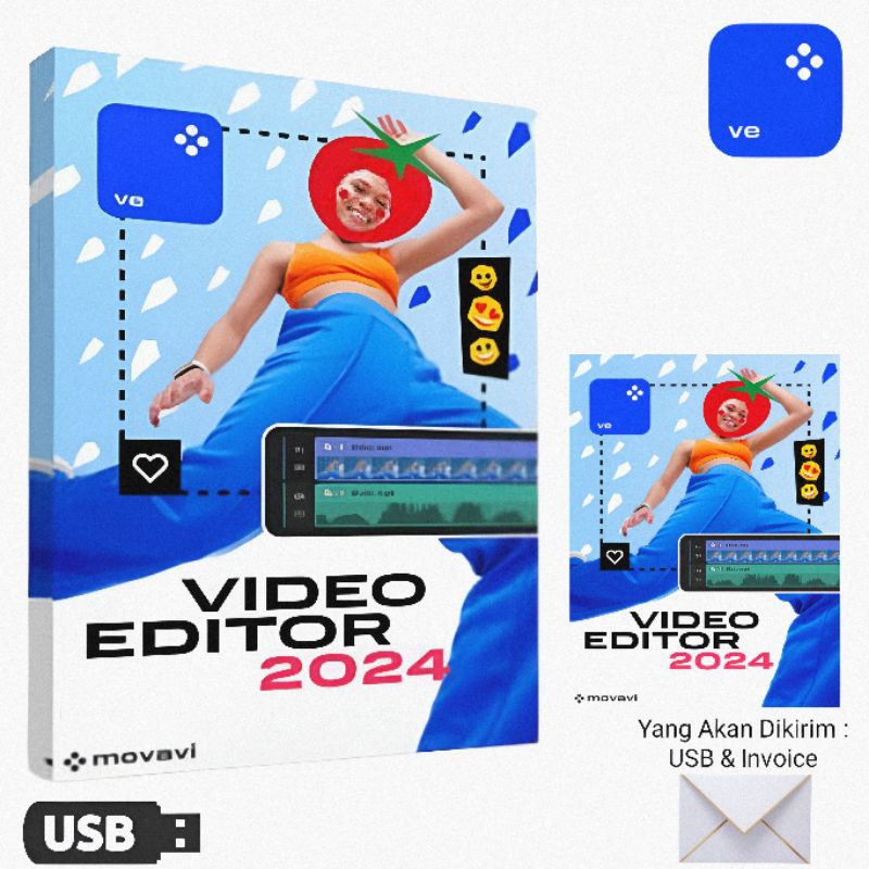 Jual Movavi Video Editor 2024 Original Lisensi 1PC (Lifetime) | Shopee ...