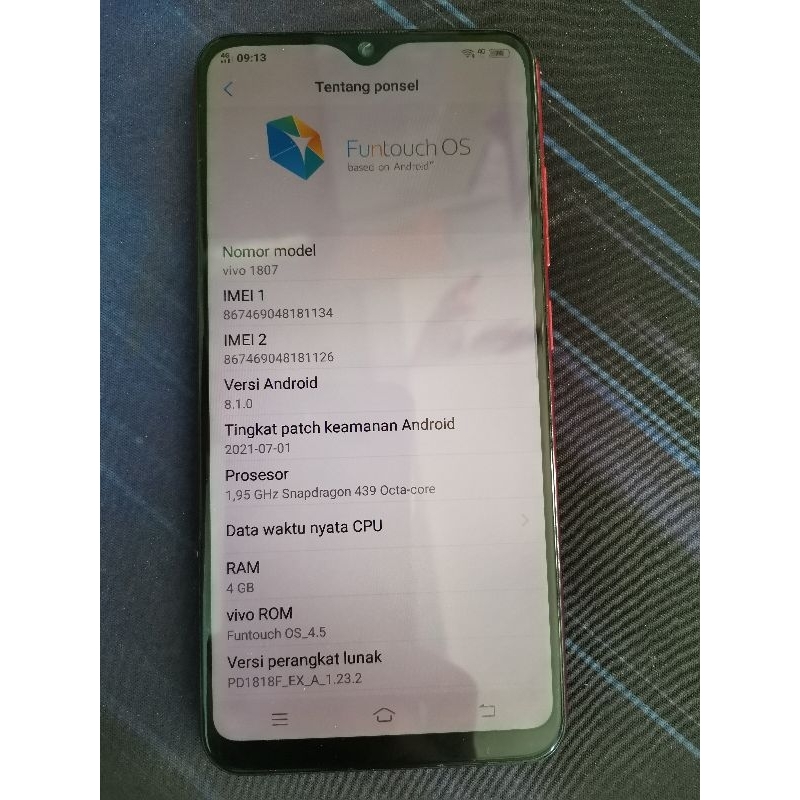 Jual vivo y95 ram 4gb ada dus | Shopee Indonesia