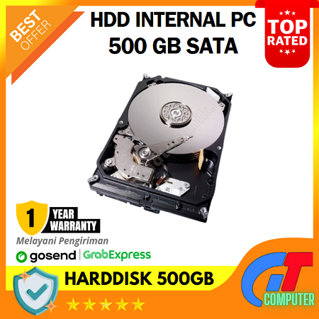 Jual HARDDISK 500 GB SATA 1TB SATA BARU ( HDD INTERNAL PC) | Shopee ...