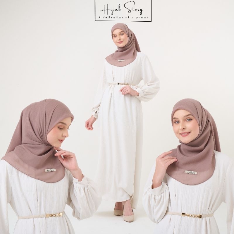 Jual Hijab Segi 4 Oval Plain Square (Premium) - ( Buy 5pcs +Free 1 pcs ...