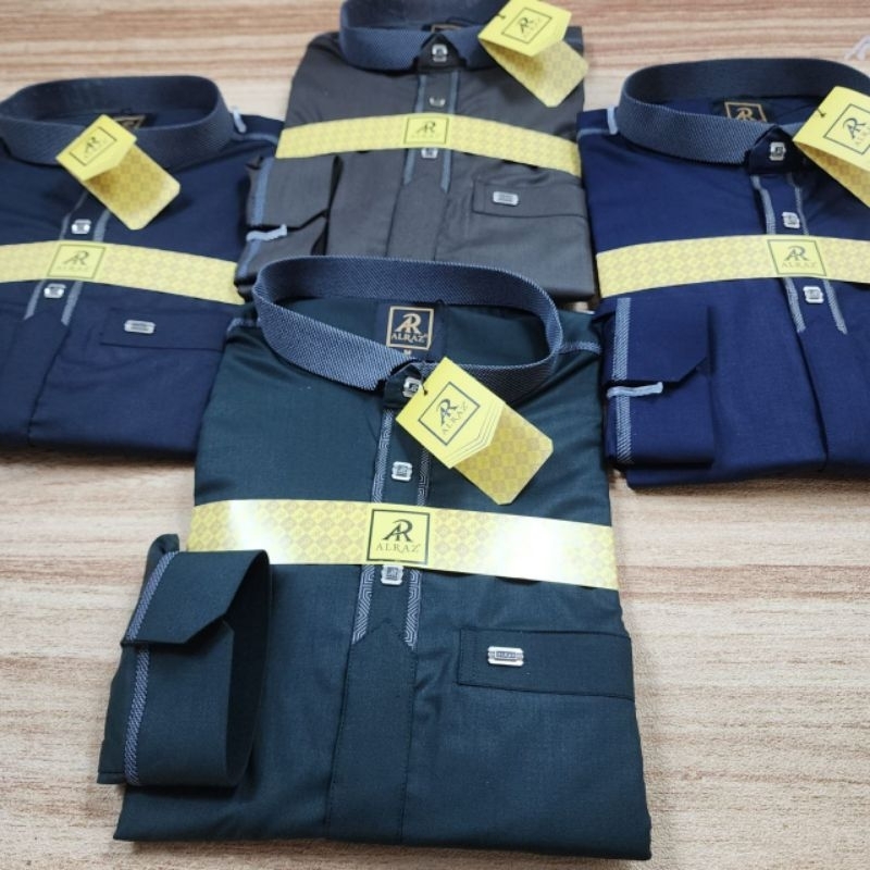 Jual Koko Alraz Model Zayyan 771A Premium Katun Lengan Panjang Manset ...
