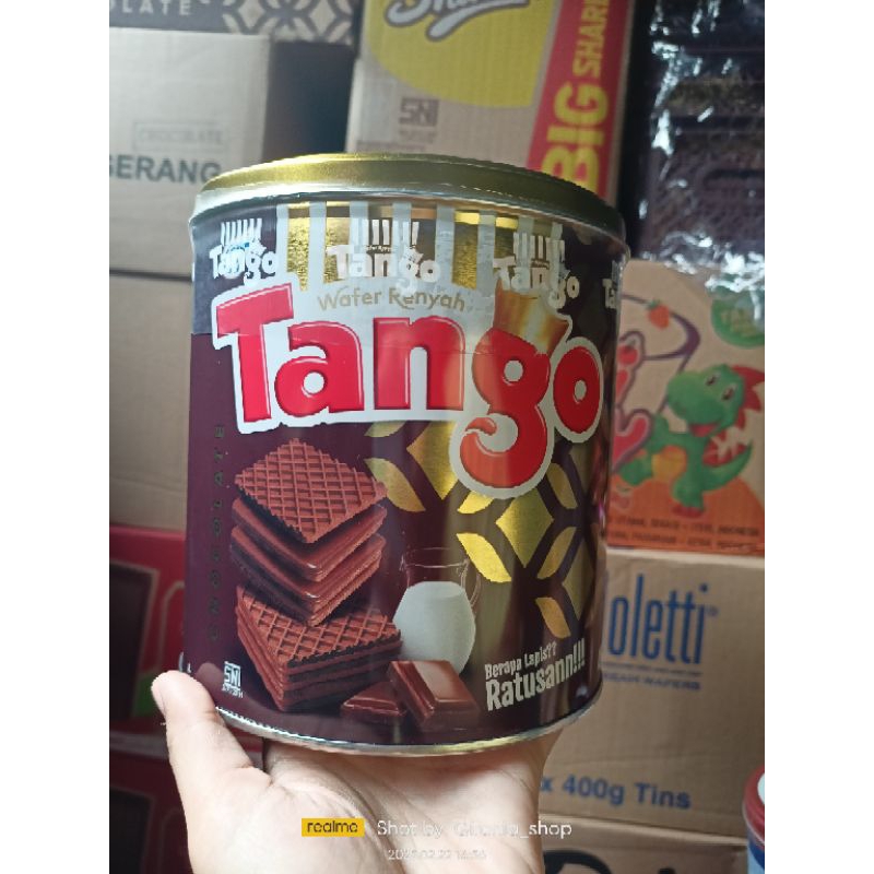 Jual Tango wafer kaleng 1 dus isi 6 kaleng | Shopee Indonesia
