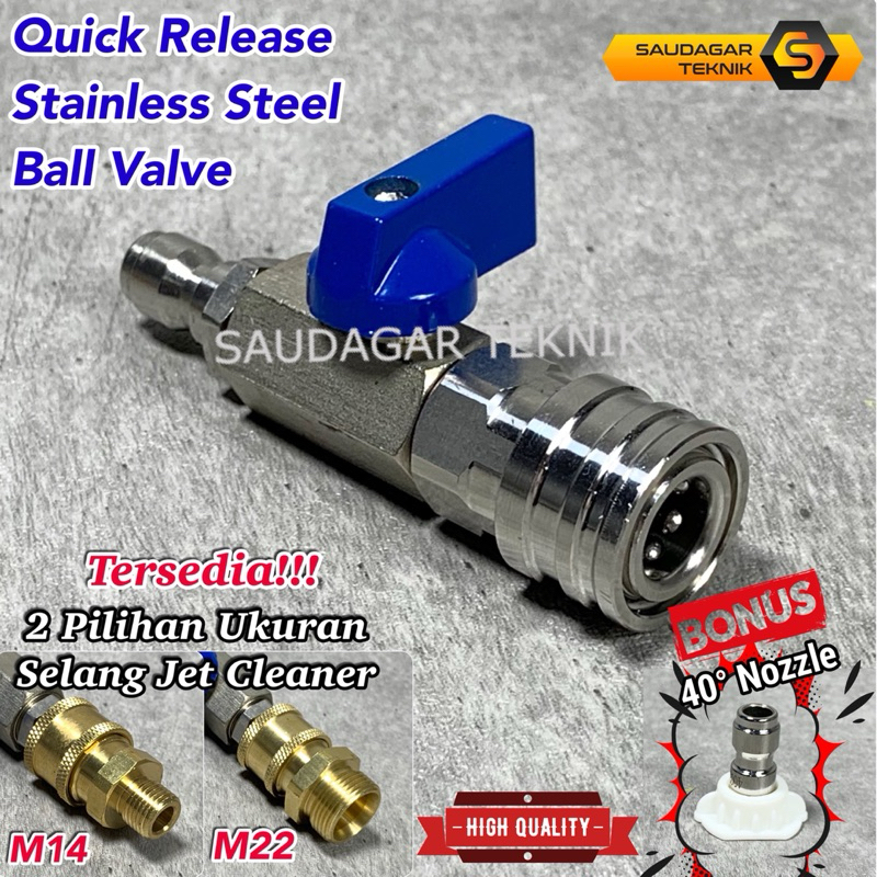 Jual Keran Jet Cleaner Quick Release Kran Cuci Ac Kendaraan Mobil Motor ...