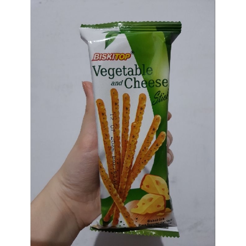 Jual BISKITOP VEGETABLE & CHEESE STICK 50GR - BISKUIT STIK SAYUR DAN ...
