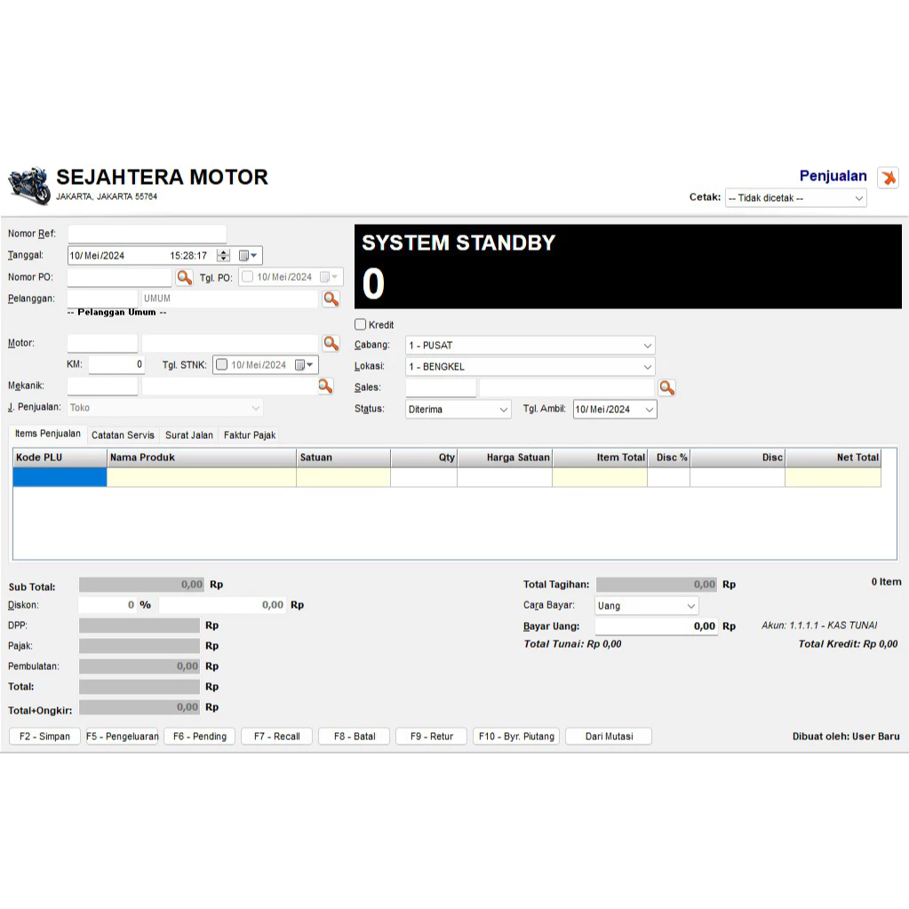 Jual Software Bengkel - Aplikasi Kasir Bengkel Service dan Spare Part Mobil dan Motor | Shopee ...