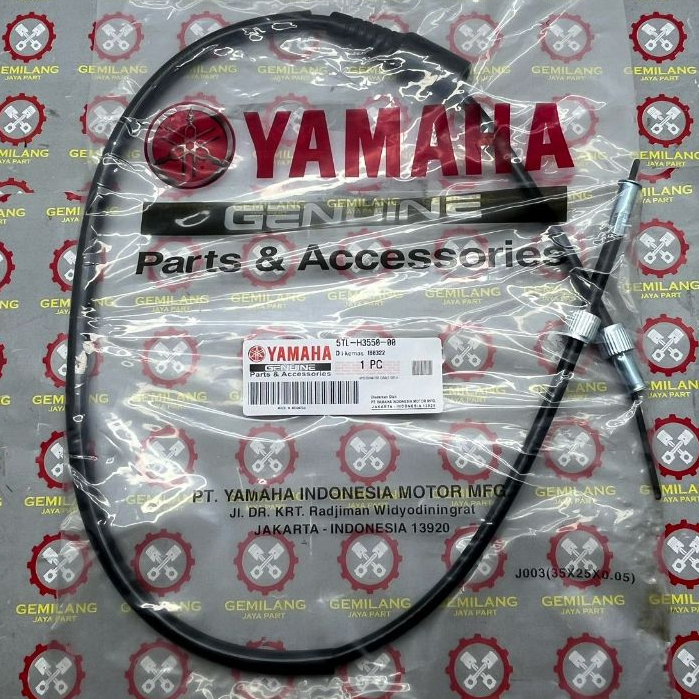 Jual 5TL-H3550-00 Kabel Speedometer Mio Smile Sporty Mio J GT Fino Nouvo Mio M3 Soul Original ...