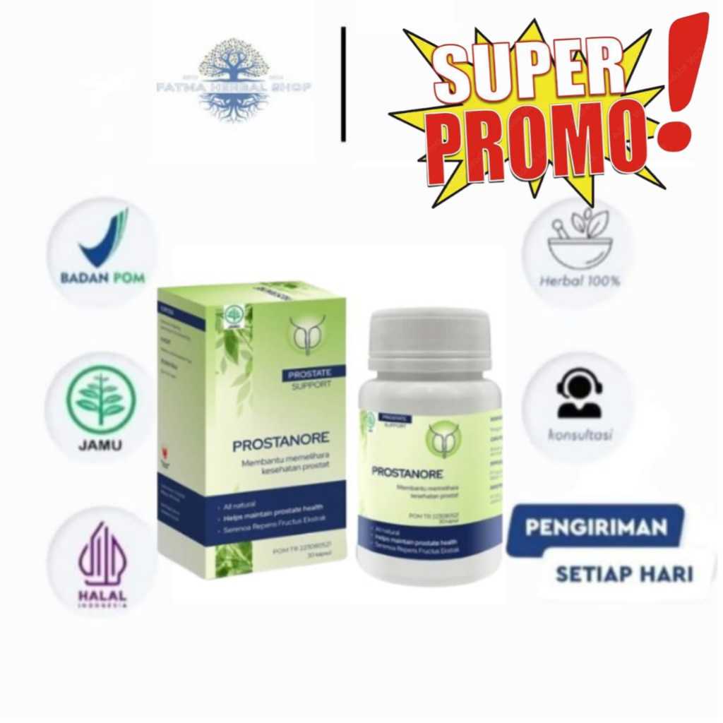 Jual Prostanore Prostate Support Herbal 100% 30 KAPSUL | Shopee Indonesia