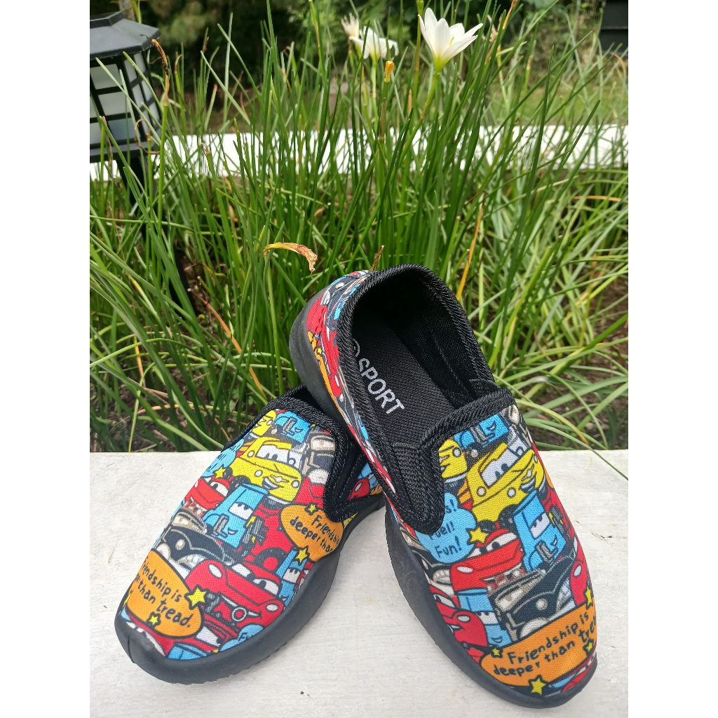 Jual PROMOSALE!! Sepatu motif CAR anak laki-laki 9001D 25-30 | Shopee ...