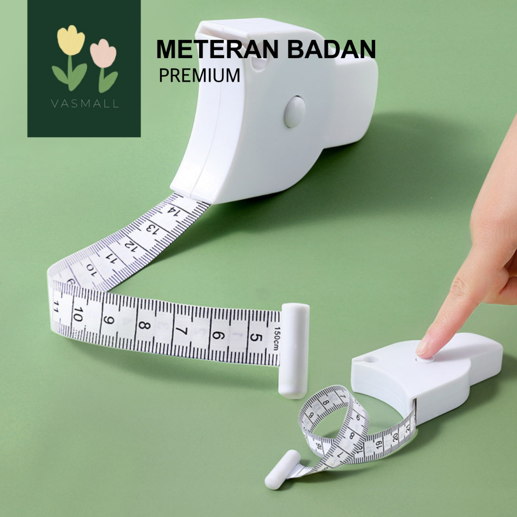 Jual VASMALL - ALAT PENGUKUR BADAN | METERAN GULUNG OTOMATIS | METERAN ...
