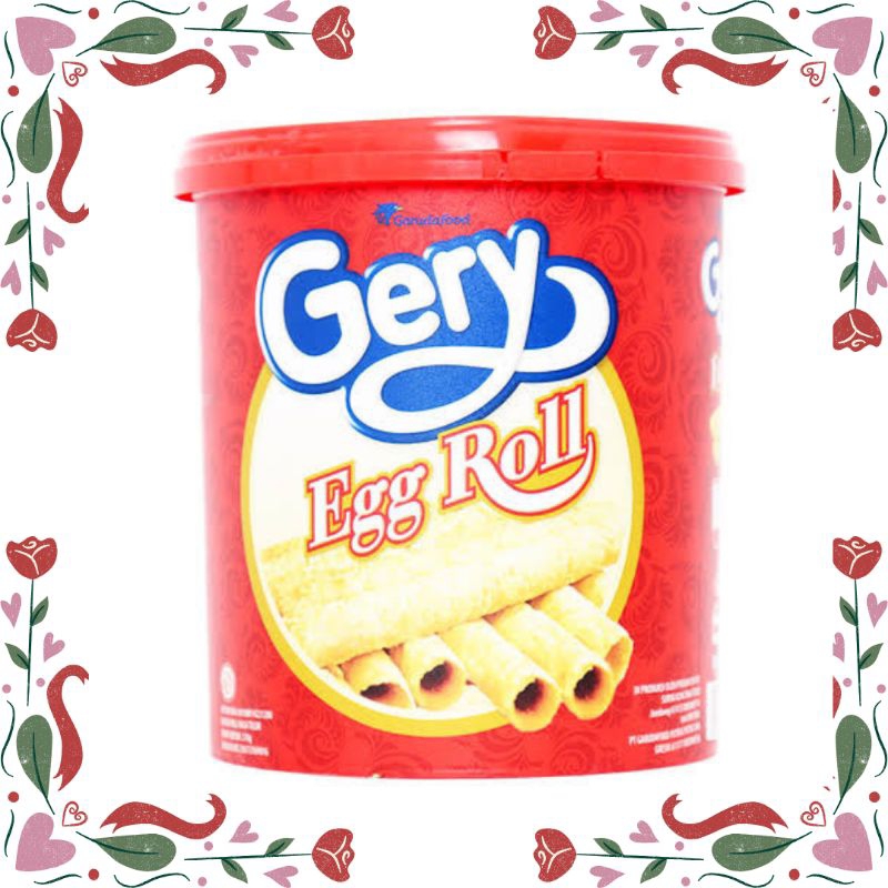 Jual GARUDA FOOD GERY EGG ROLL WAFER ORIGINAL CEMILAN RENYAH (210GR ...