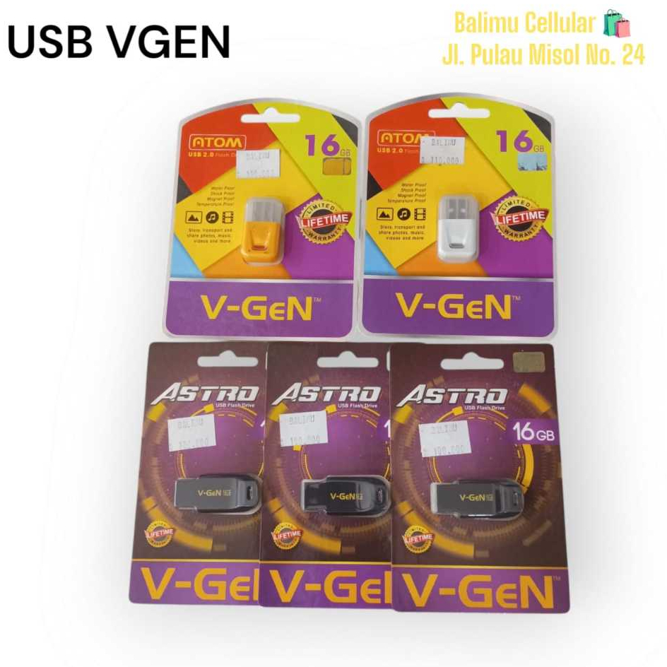 Jual Flashdisk Vgen Astro 8GB 16GB 32GB| 64GB | 128GB Usb Flashdisk V ...