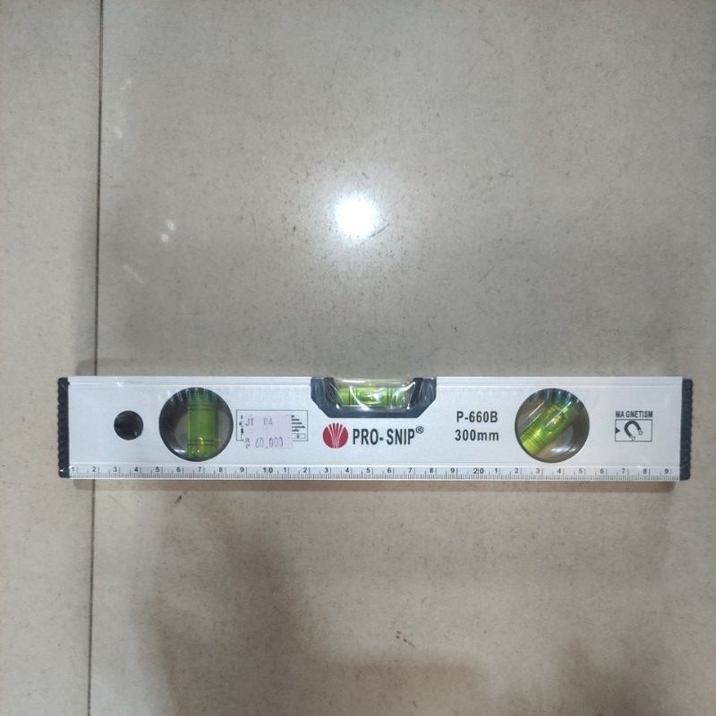 Jual Waterpas Magnet prosnip 30cm/waterpas prosnip 300mm ( WATERPAS ...