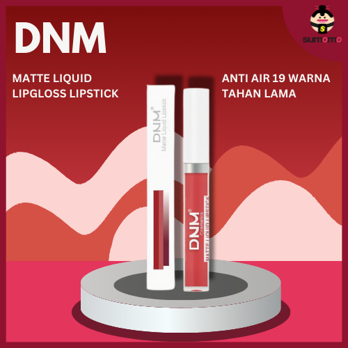 Jual DNM Matte Liquid Lipgloss LIpstick Anti Air Tahan Lama 19 Warna ...