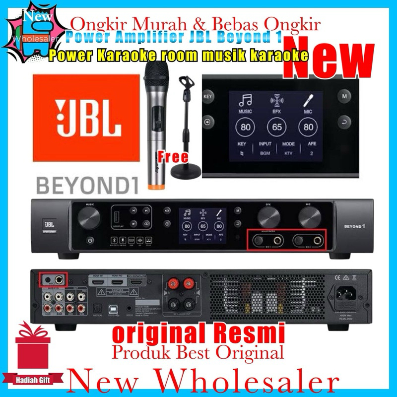 Jual Power Full New Amplifier Karaoke JBL Beyond 1 Premium Karaoke Audio Original resmi | Shopee ...