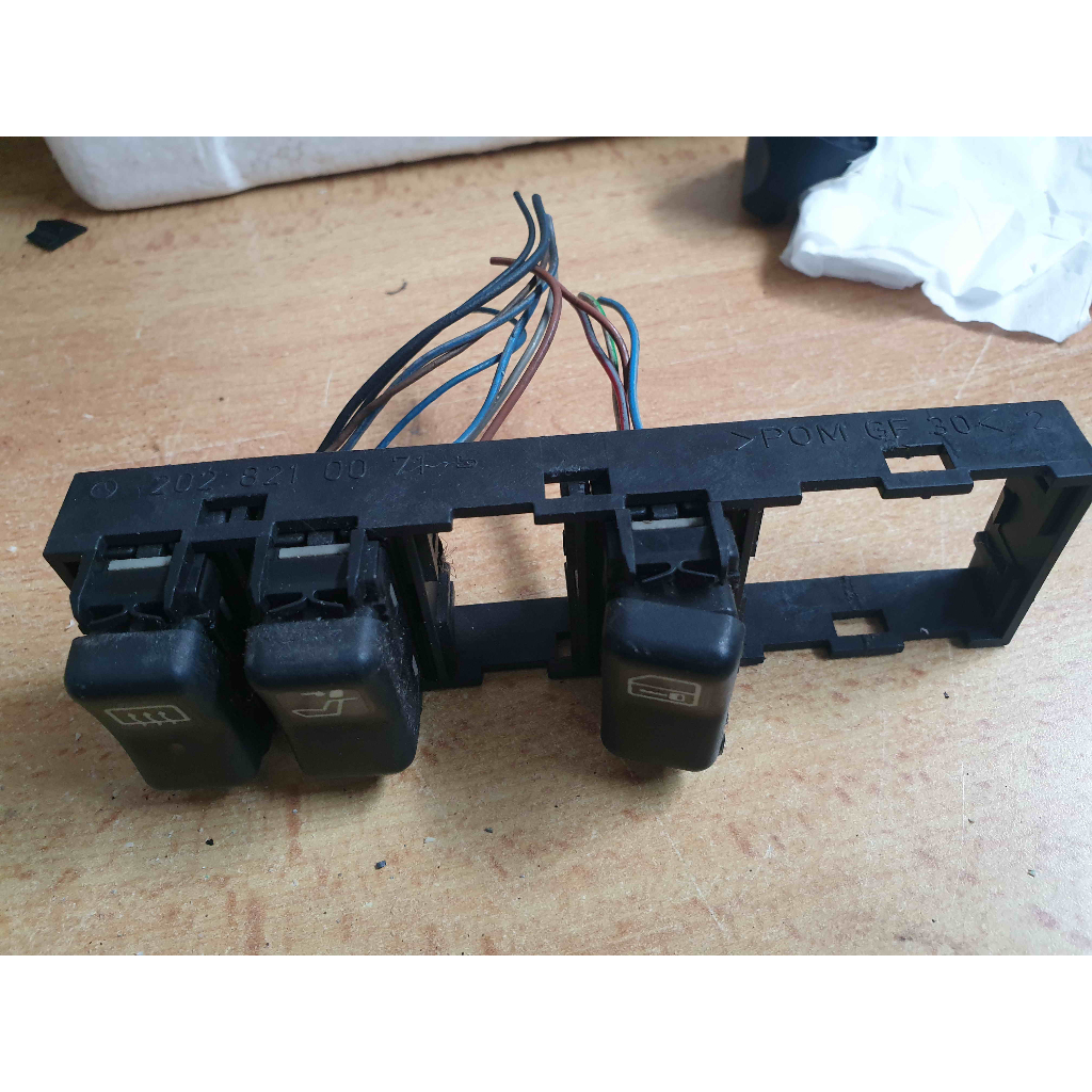 Jual Saklar power headrest central lock panel dashboard Mercy Mercedes ...
