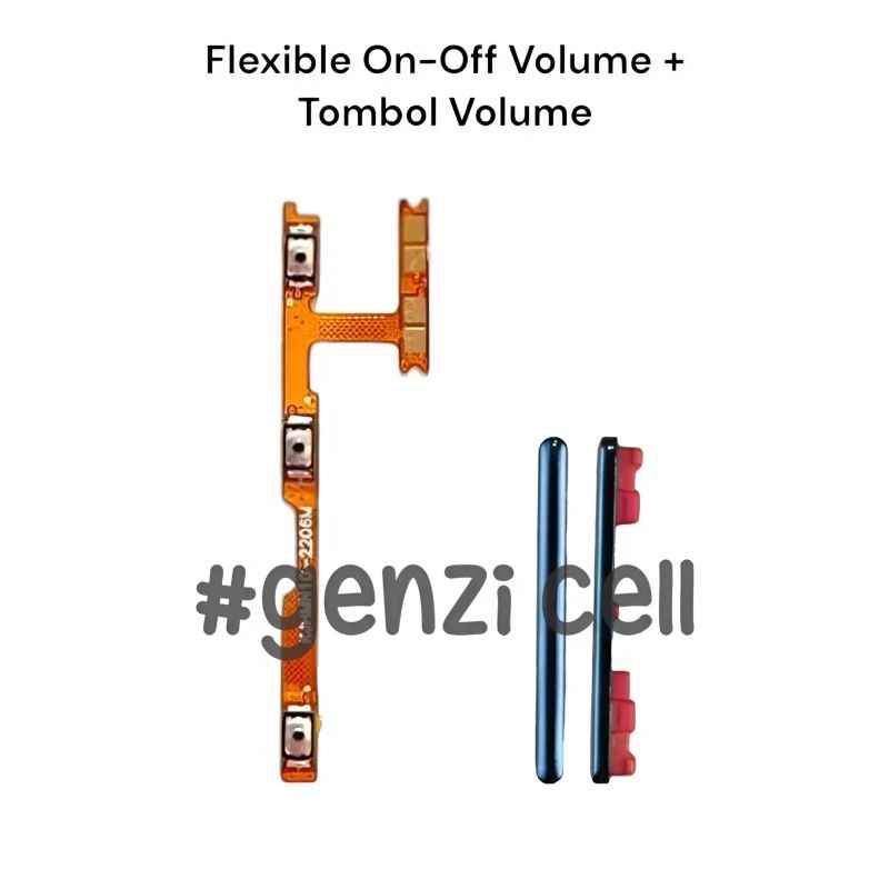 Jual FLEXIBLE ON OFF VOLUME + TOMBOL VOLUME REDMI NOTE 10S NOTE 10 4G | Shopee Indonesia