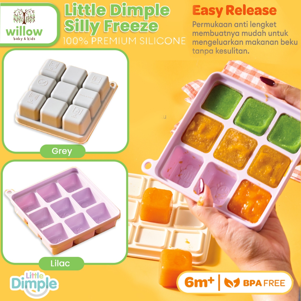 Jual Alat Makan Bayi - Little Dimple Silly Freeze | Shopee Indonesia