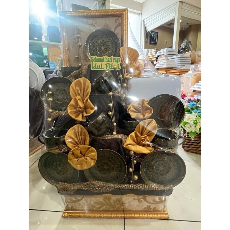 Jual parcel tea set mix toaster/hampers parcel lebaran 2025 | Shopee ...