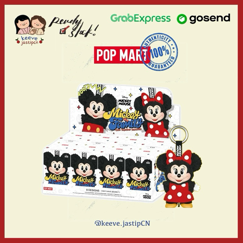 Jual POPMART DISNEY MICKEY AND FRIENDS CUTE TOGETHER KEYCHAIN BLIND BOX ...