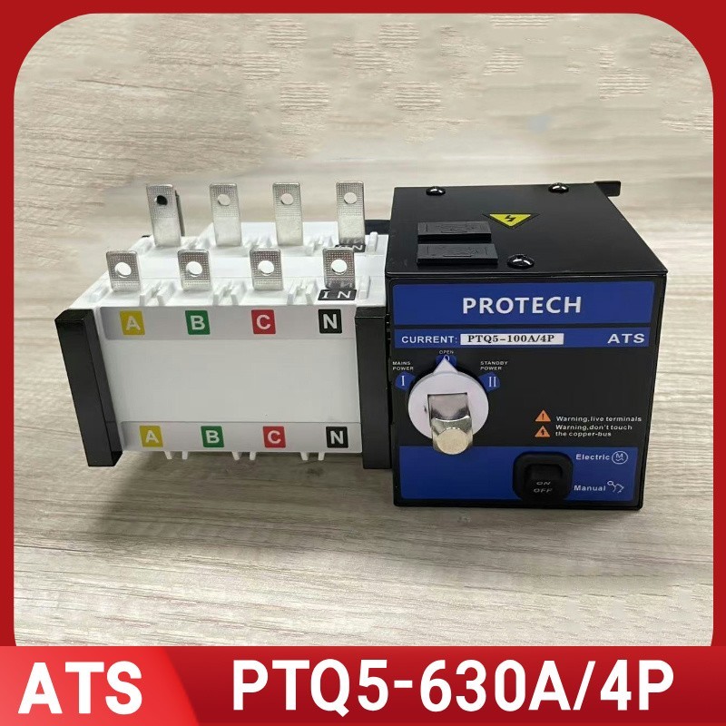 Jual Automatic Transfer Switch 630A 4 Pole ATS 630A 4P PTQ5-630A/4P ATS ...