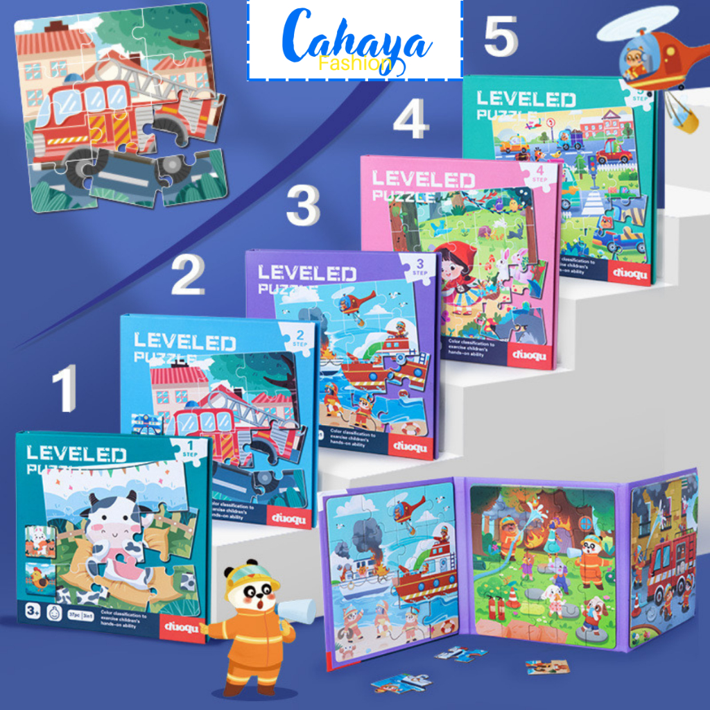 Jual CAHAYA Buku Puzzle Magnet / Booklet Magnetic Puzzle Variasi mainan ...