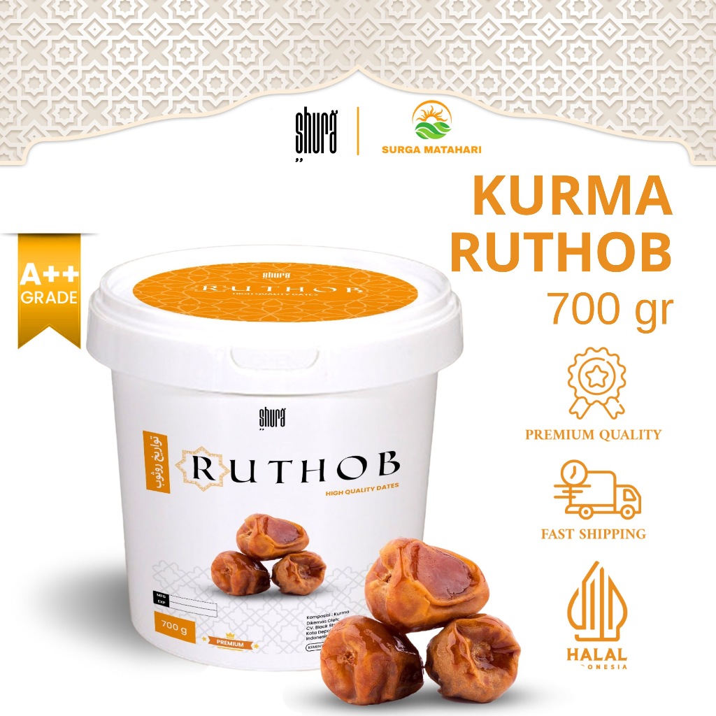 Jual Shura Kurma Ruthob Matang Ember 700gr Premium Original High ...