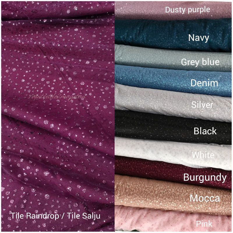 Jual Tile Salju/Tile Raindrop | Shopee Indonesia