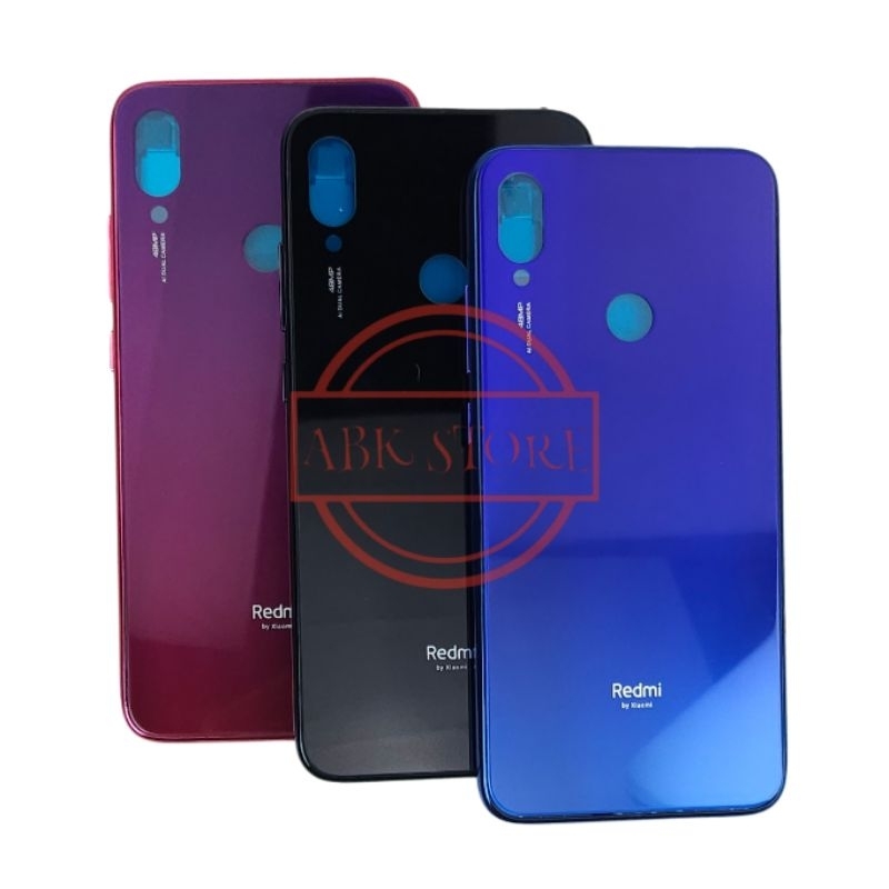 Jual BACK CASING - KESING - HOUSING XIAOMI REDMI NOTE 7 BACKDOOR FULLSET + BEZEL | Shopee Indonesia