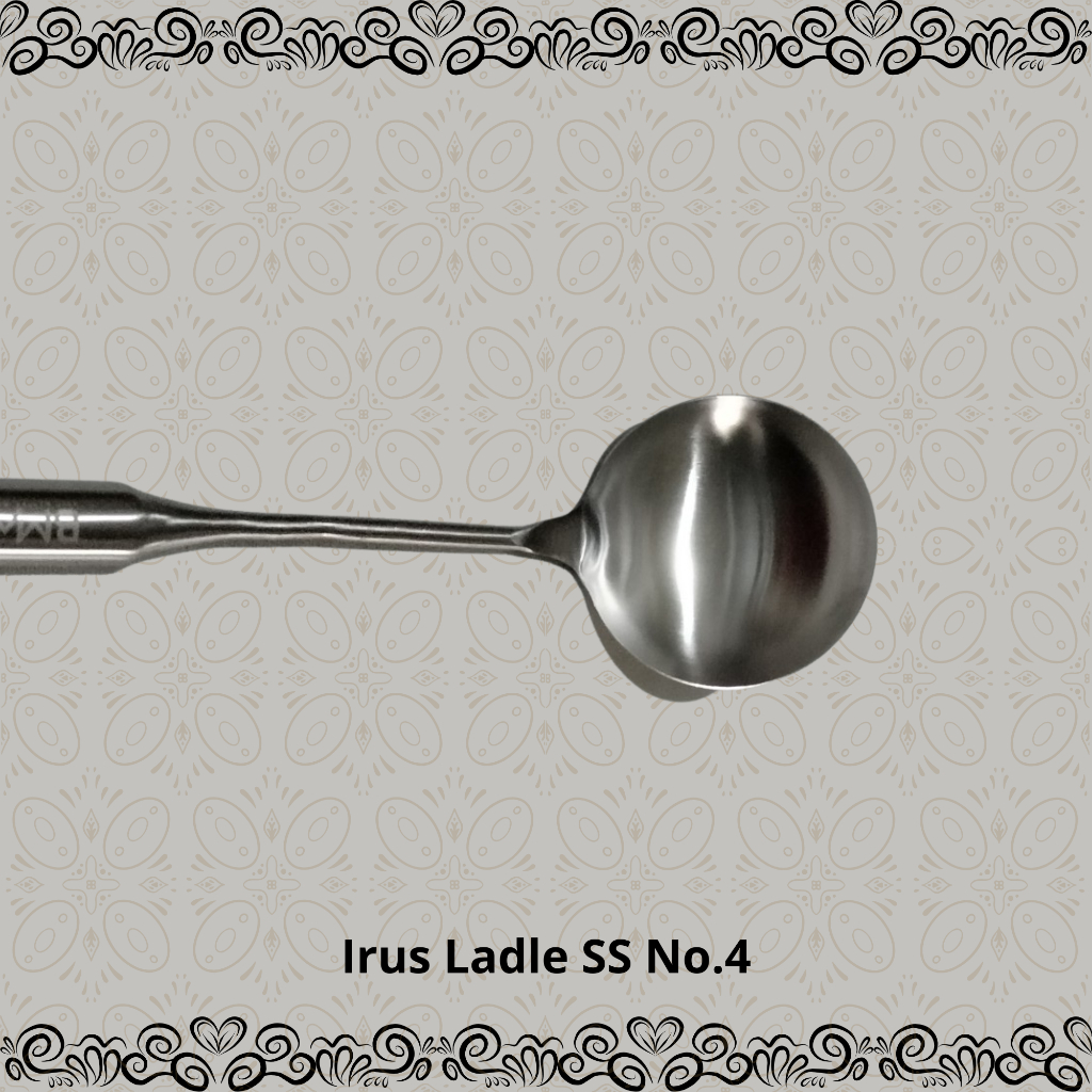 Jual Irus Ladle Stainless Steel Ukuran No.4 Panjang 37cm | Shopee Indonesia